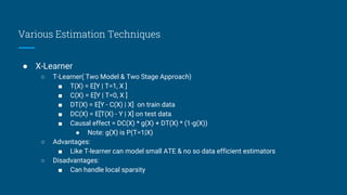 Adapting neural networks for the estimation of treatment effects | PPT