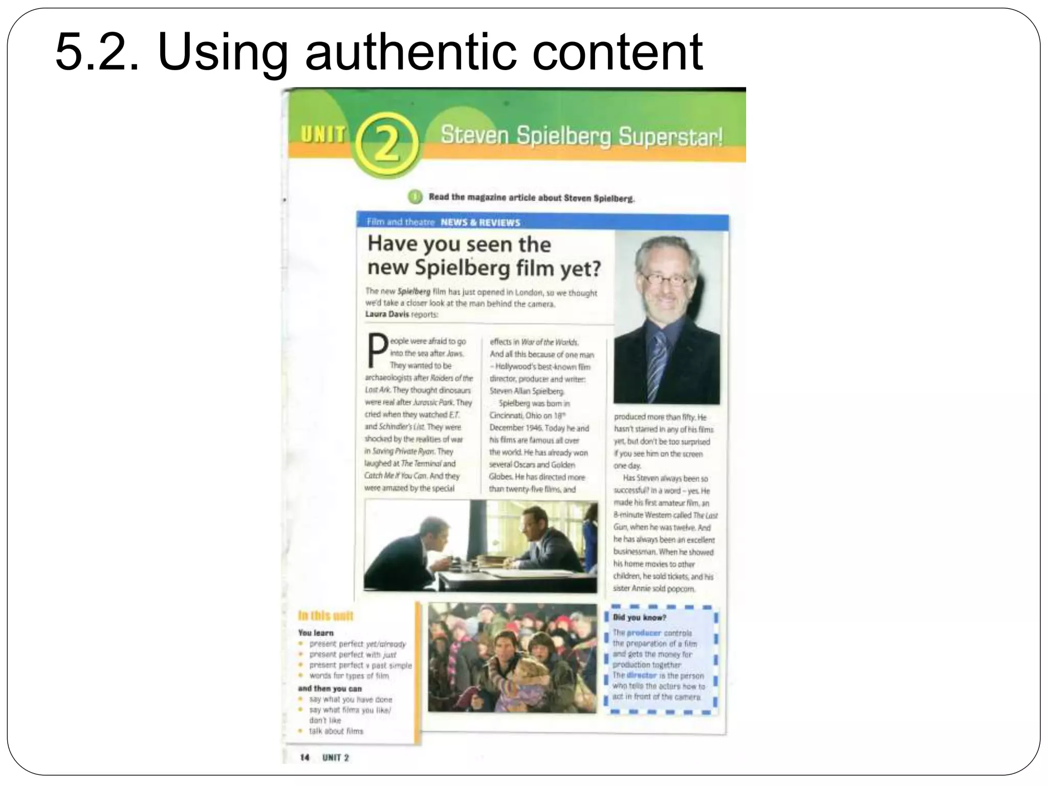 Adapting published materials - Materials for GE | PPTX