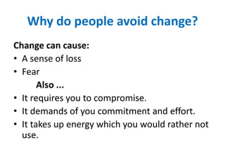 Adapting to change-Emotional Intelligence | PPTX
