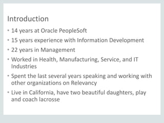 Adapt, Innovate, Expand: How to Stay Relevant (or Why I Have a ...