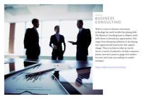 Adaptis GmbH Capabilities | PDF