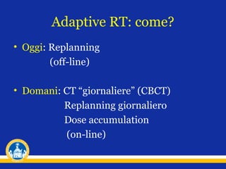Adaptive radiotherapy | PPT