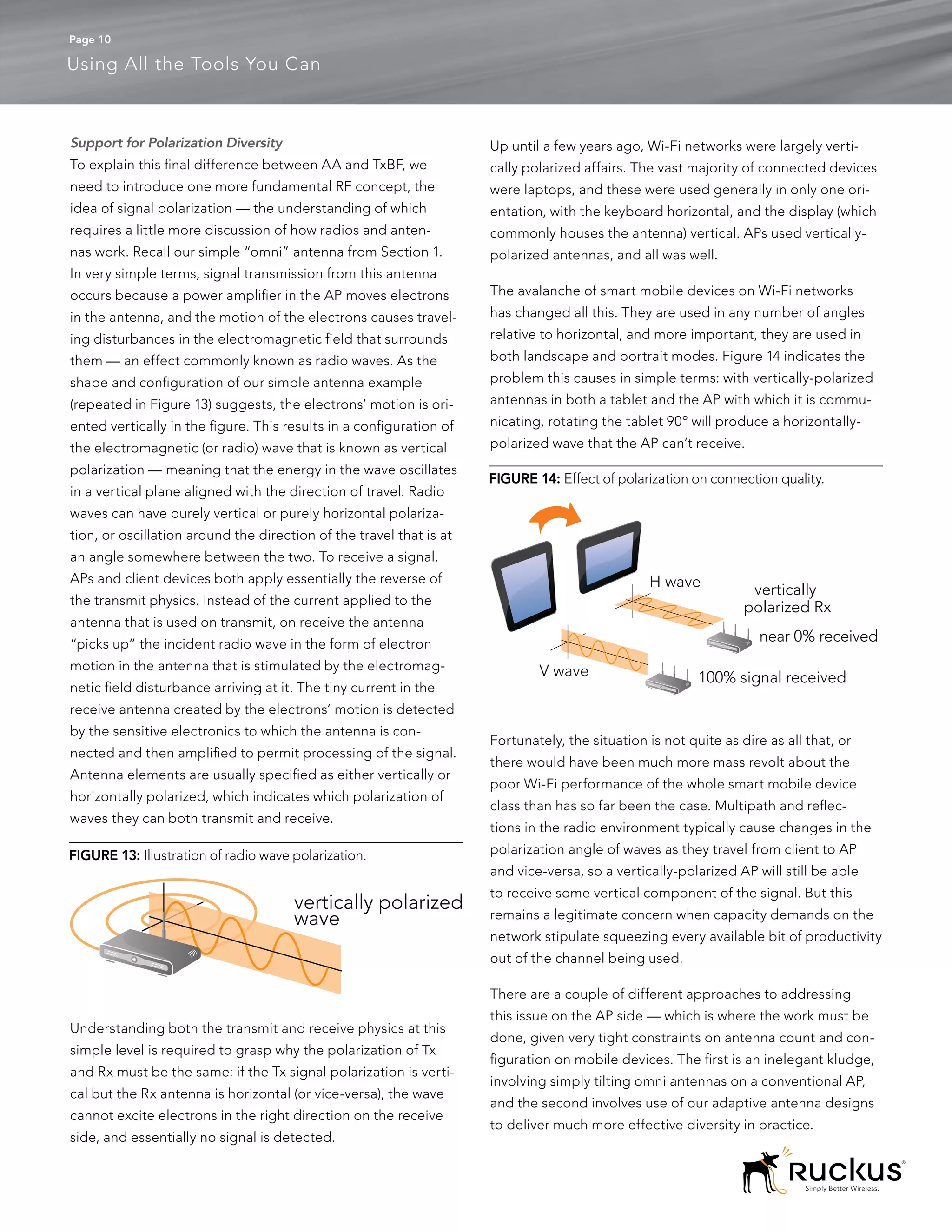 Adaptive Antennas vs. TxBF | PDF