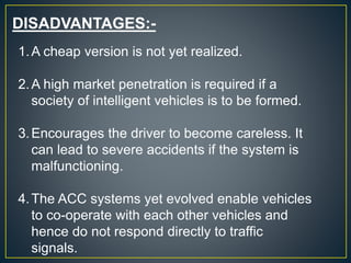 adaptive-cruise-control-system_Overview_ | PPT