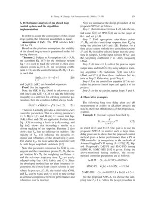 Adaptive predictive functional control of a class of nonlinear systems ...