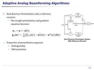 Adaptive analog beamforming | PPTX