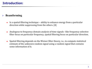 Adaptive analog beamforming | PPTX