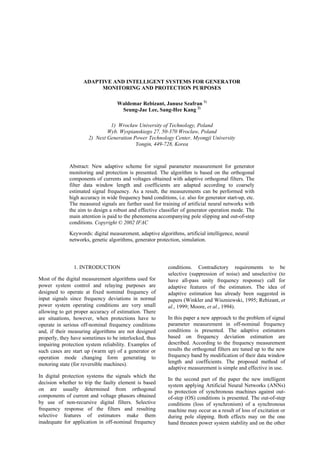 Adaptive and inteligence | PDF