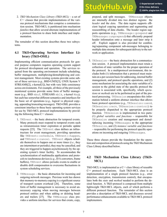 Adaptive An Object Oriented Framework For Flexible And Adaptive Communication Protocols Pdf