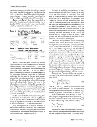Adaptive asset allocation policies | PDF