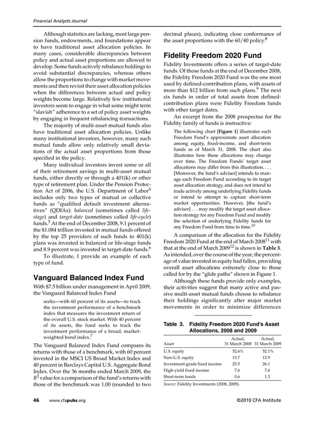 Adaptive asset allocation policies | PDF