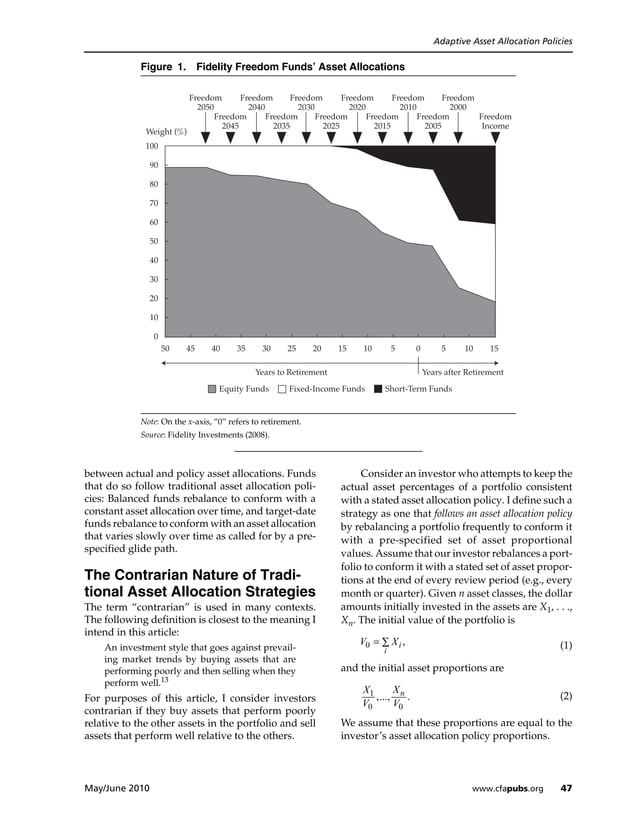 Adaptive asset allocation policies | PDF