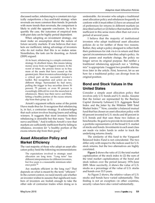 Adaptive asset allocation policies | PDF