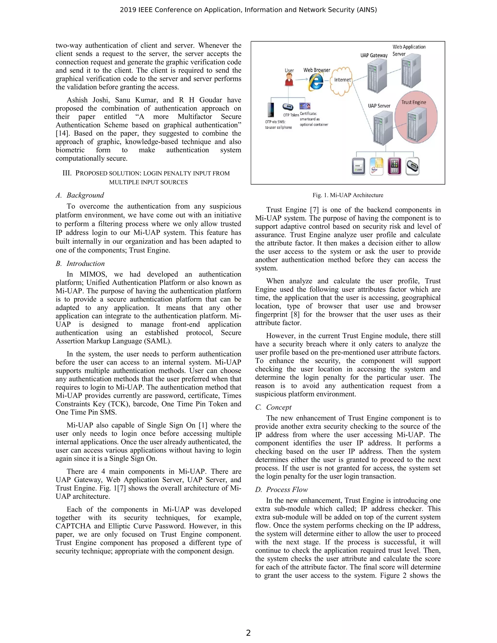 Adaptive authentication to determine login attempt penalty from multiple input sources | PDF
