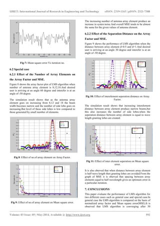 Adaptive beamforming using lms algorithm | PDF