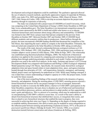 Adaptive Capacity In Project Teams | PDF