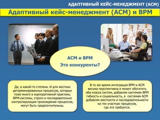 Адаптивный кейс-менеджмент (ACM) vs. BPM и ECM (СЭД) | PPT