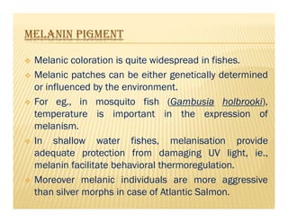Adaptive colouration in fishes. Colour patterns, camouflaging, colour ...