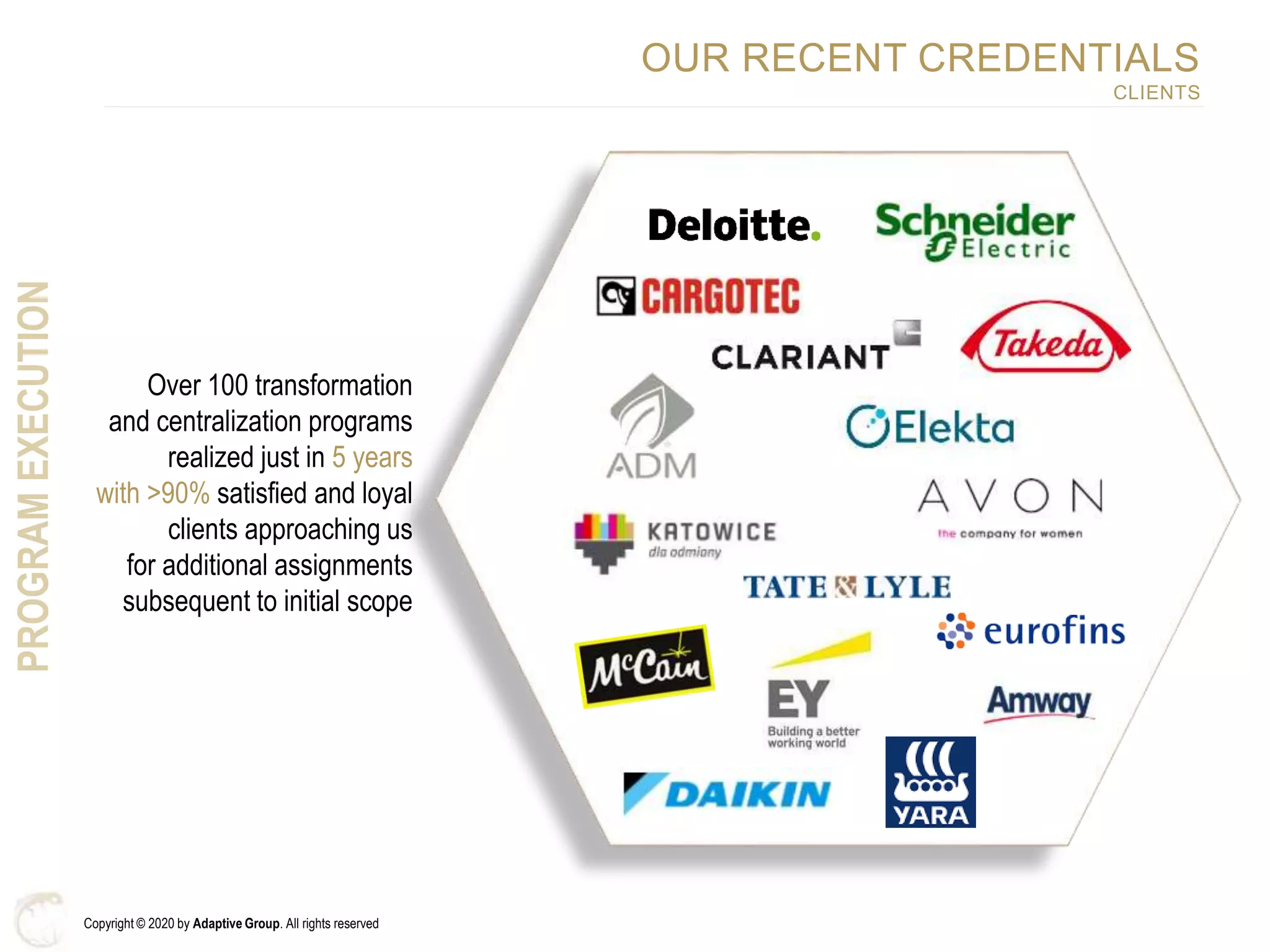 Adaptive Company profile SSOW Europe 2020 | PPT