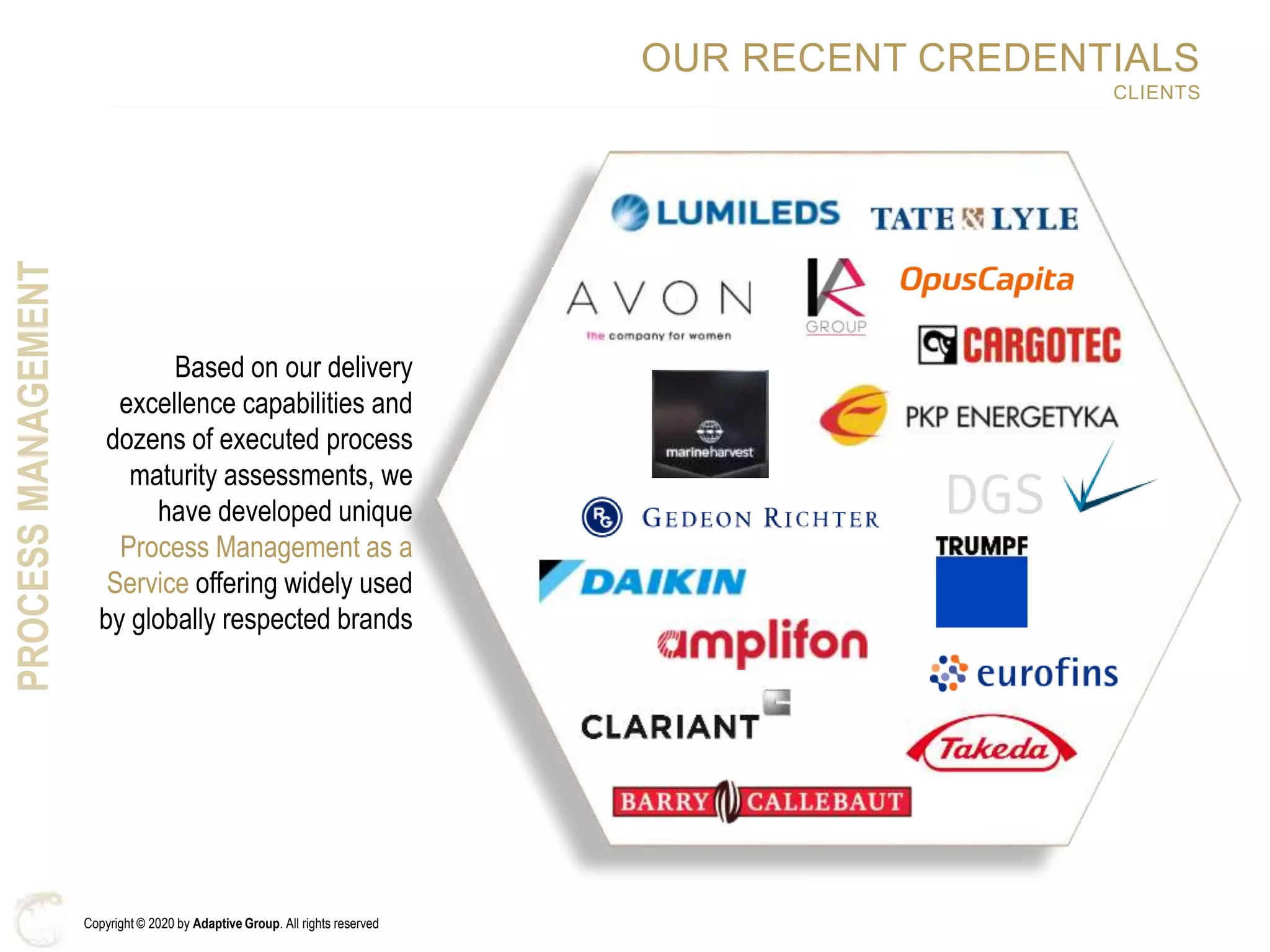 Adaptive Company profile SSOW Europe 2020 | PPTX | Management ...