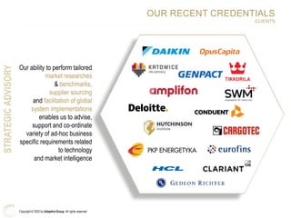Adaptive Company profile SSOW Europe 2020 | PPTX | Management ...