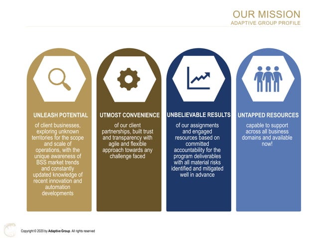 Adaptive Company profile SSOW Europe 2020 | PPTX | Management ...