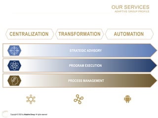 Adaptive Company profile SSOW Europe 2020 | PPTX | Management ...