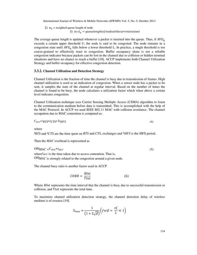 Adaptive congestion control protocol (accp) for wireless sensor networks | PDF