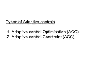 Adaptive control machine process | PPT