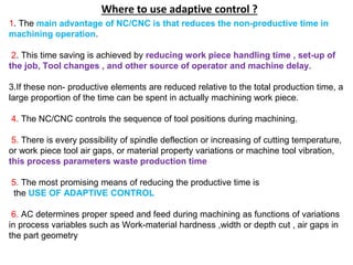 Adaptive control machine process | PPT