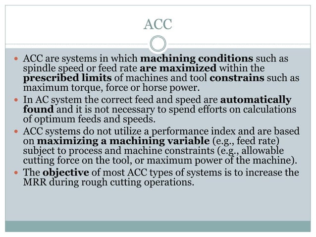 adaptivecontrol ppt for computer Integrated | PPT