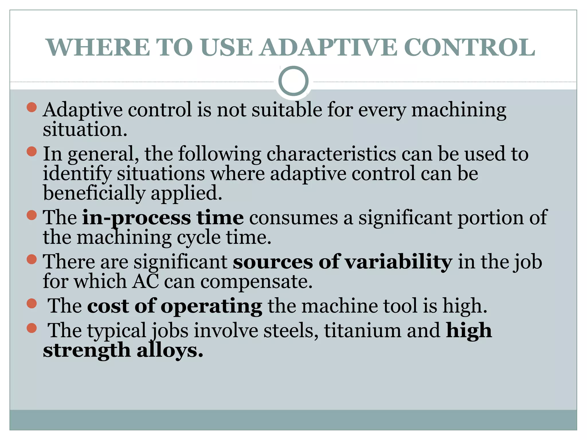 Adaptive control System | PPT