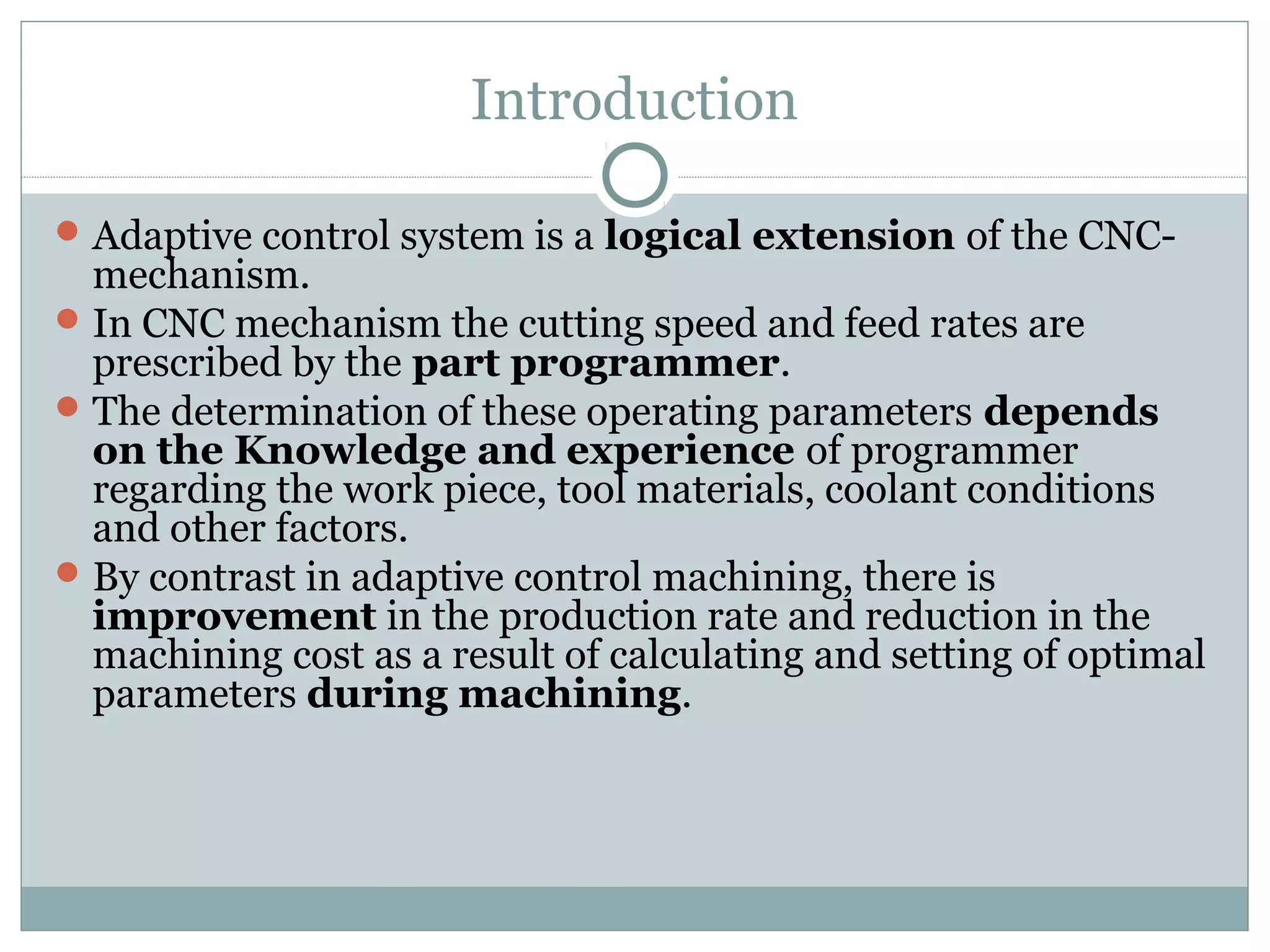 Adaptive control System | PPT