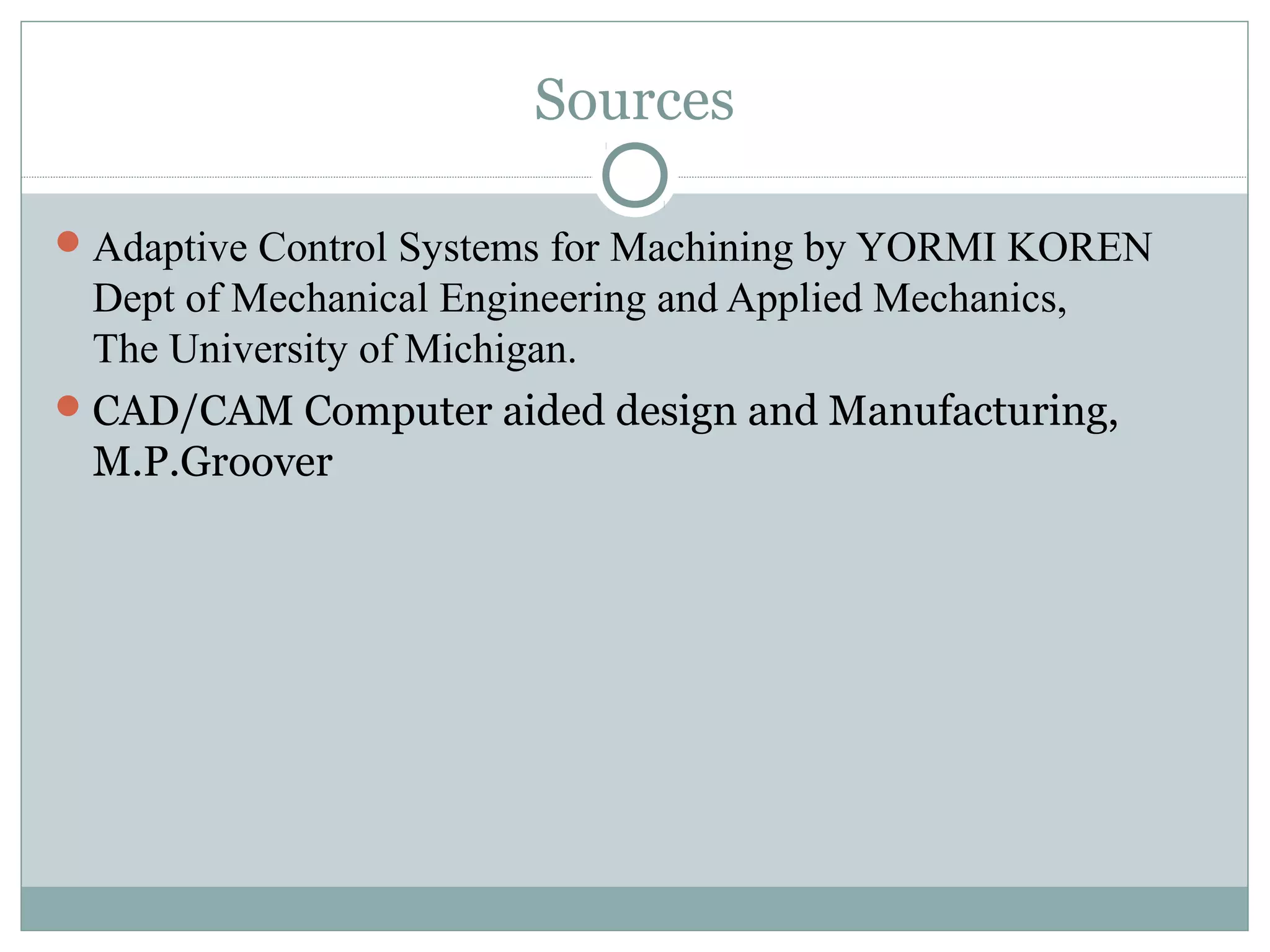 Adaptive control System | PPT