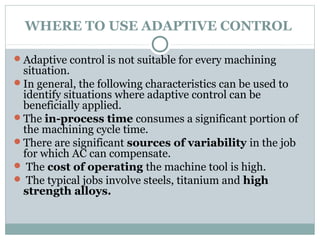 Adaptive control System | PPT