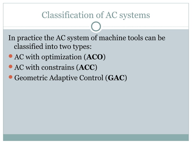 Adaptive control System | PPT
