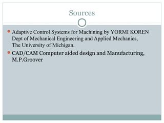 Adaptive control System | PPT