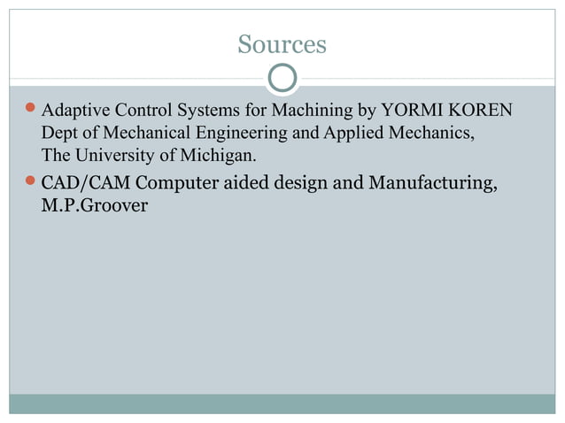 Adaptive control System | PPT