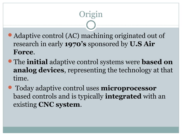 Adaptive control System | PPT