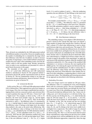 Adaptive data hiding in edge areas of images with spatial lsb domain systems | PDF