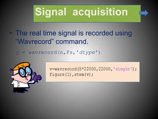 Adaptive delta modulation of Speech signal | PPTX
