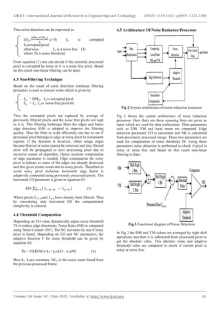 Adaptive denoising technique for colour images | PDF