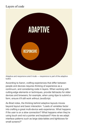 Adaptive design: what is it and why should I be using it? | PDF