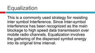Adaptive equalization | PPTX