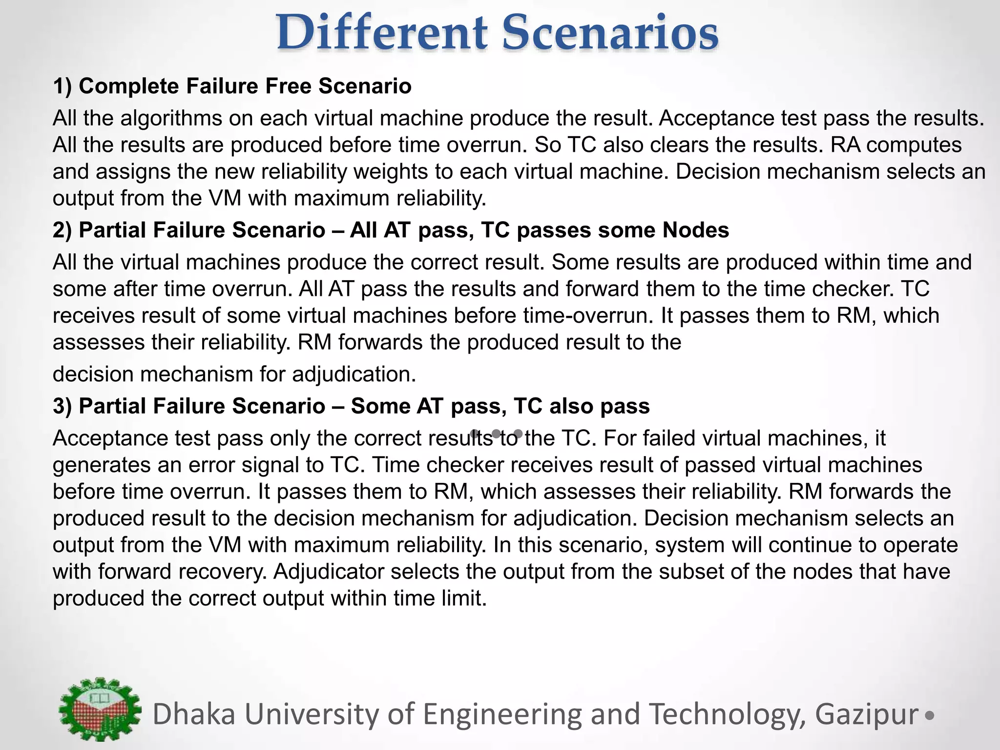 Adaptive fault tolerance in real time cloud_computing | PPT