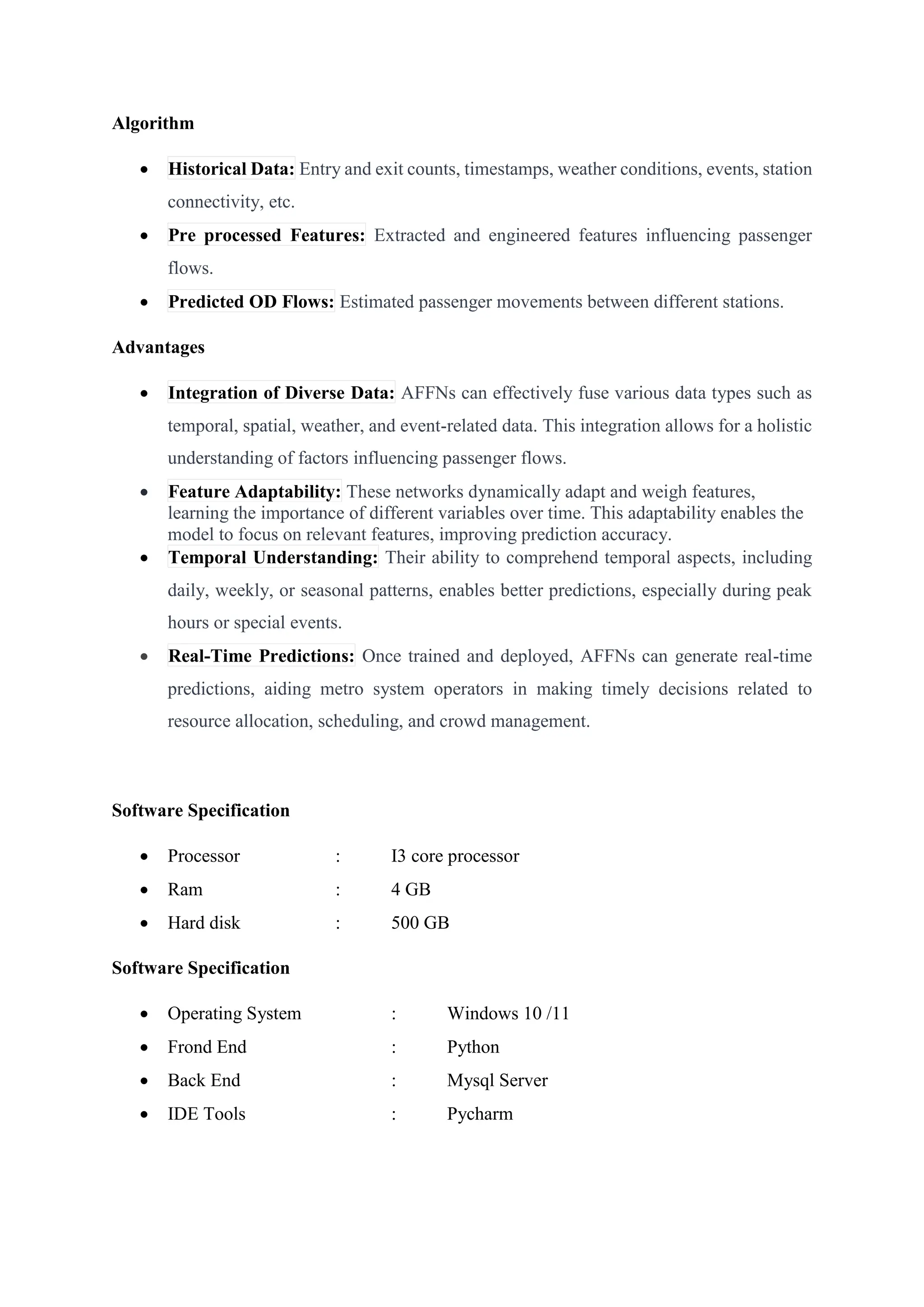 Adaptive Feature Fusion Networks For Origin Destination Passenger Flow