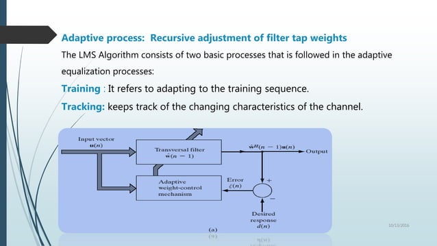 Adaptive filter | PPT