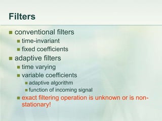 Adaptive Filtering.ppt