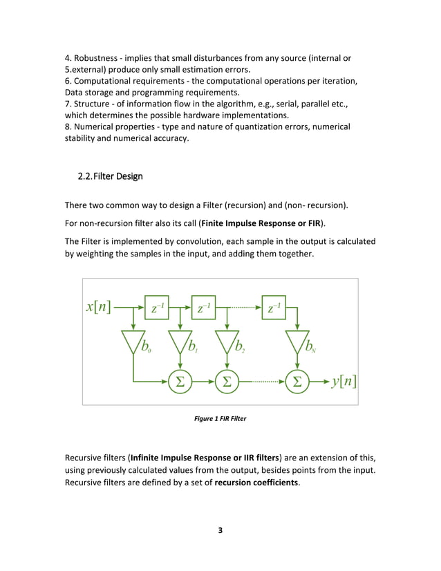 Adaptive filters | PDF