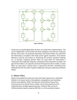Adaptive filters | PDF